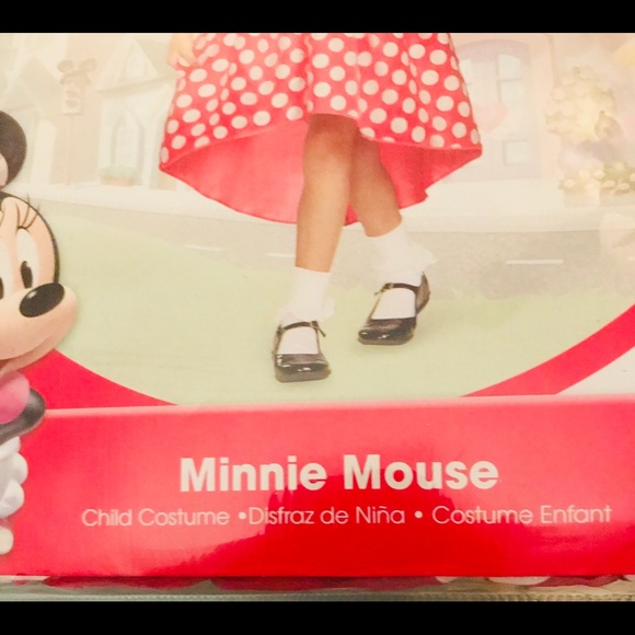 Disney | Costumes | Little Girls Minnie Mouse Costume | Poshmark